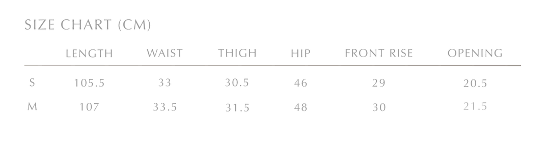 by DOE - Straight Leg Slit Slack – FRECKL STUDIO